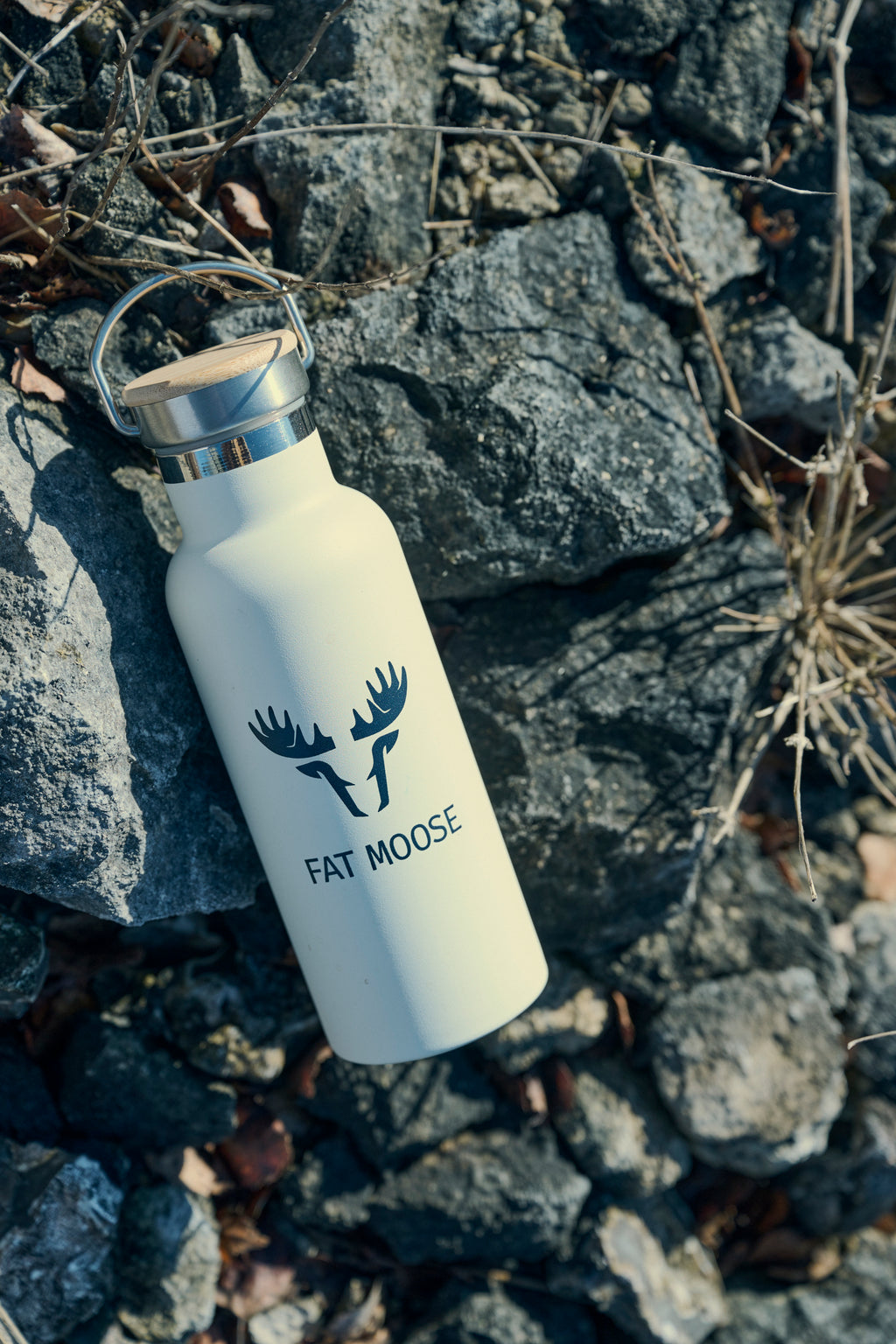 FAT MOOSE METAL WATER BOTTLE - Dark Navy – Urban Brands